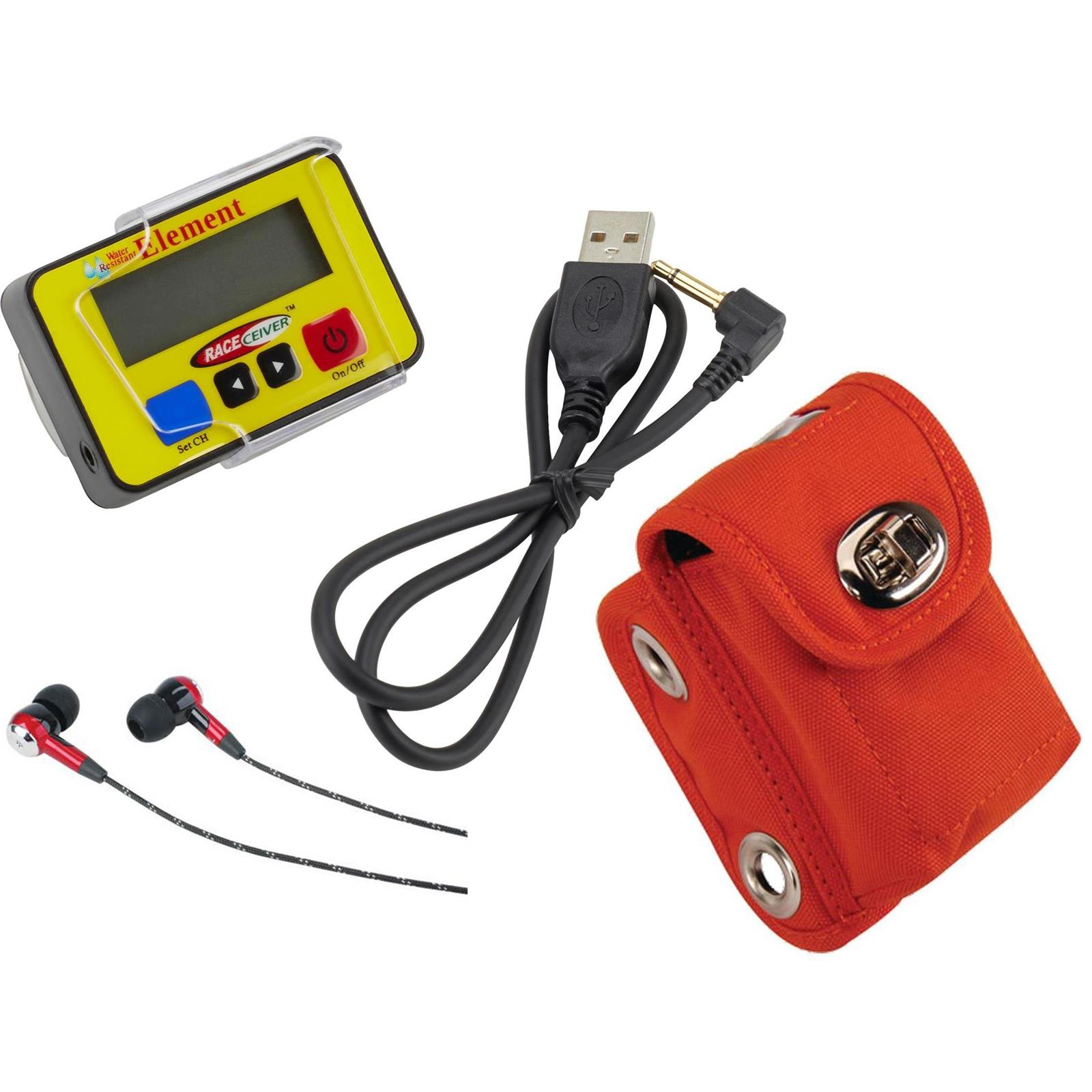 RACEceiver Element with Basic Earpiece and Pouch