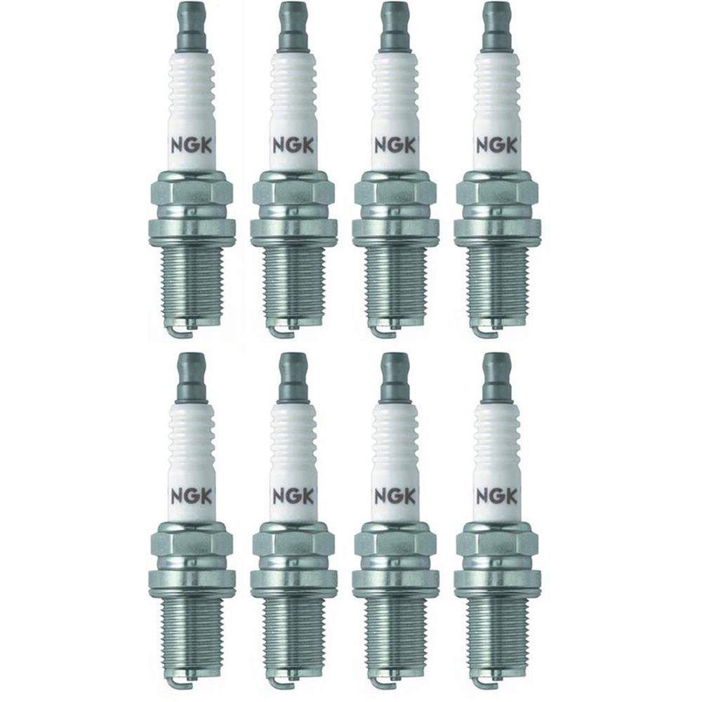 NGK R5671A-10 Spark Plug for Sprint 410 Racing Engines, Set of 8