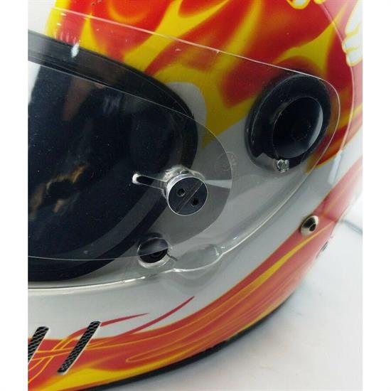KRC-1015 Locking Tear Off Post for Racing Helmets, Aluminum