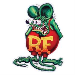 Rat Fink Embossed Aluminum Sign