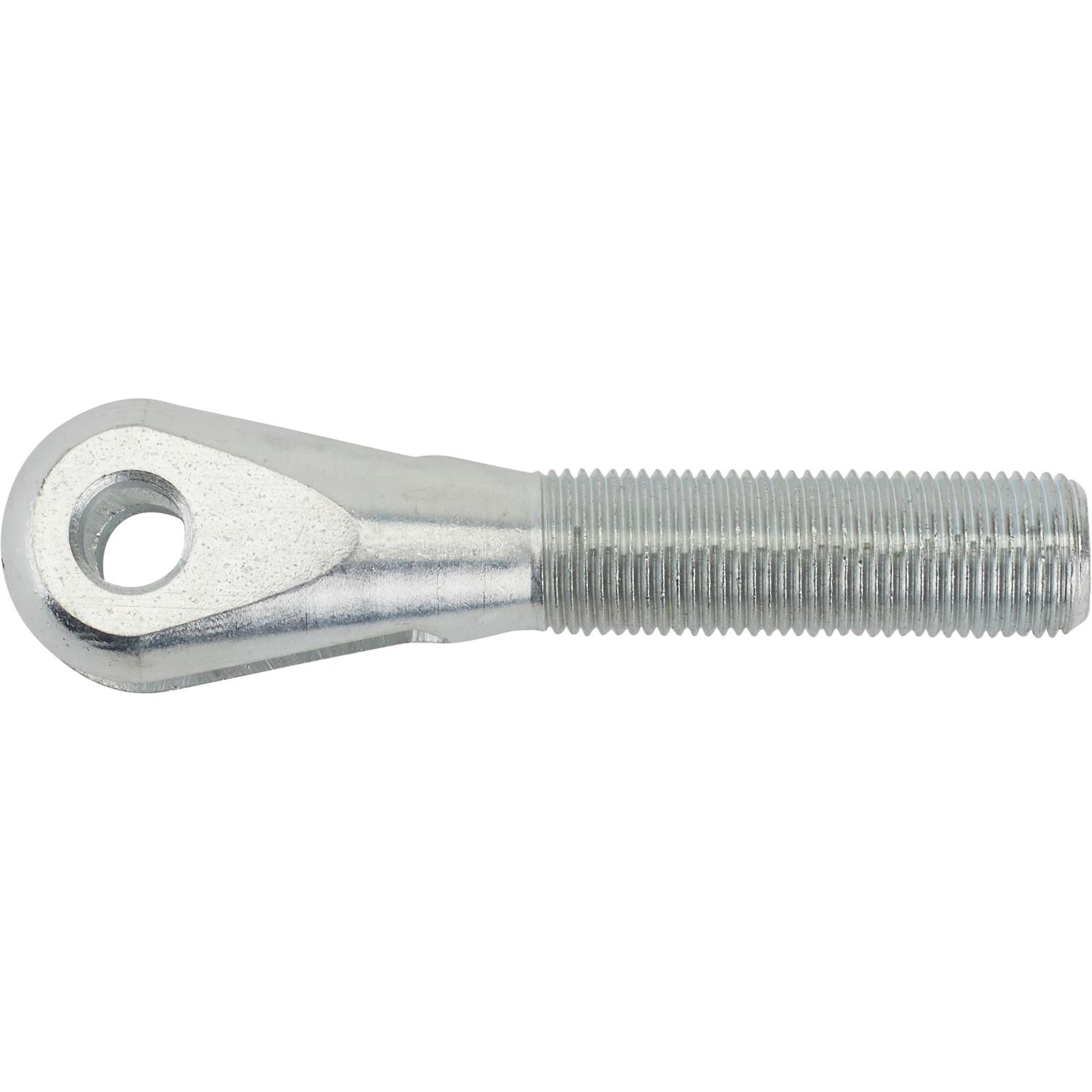 Steel Clevis, 5/8-18 RH Thread, 3/8 Inch Slot, Zinc Plated