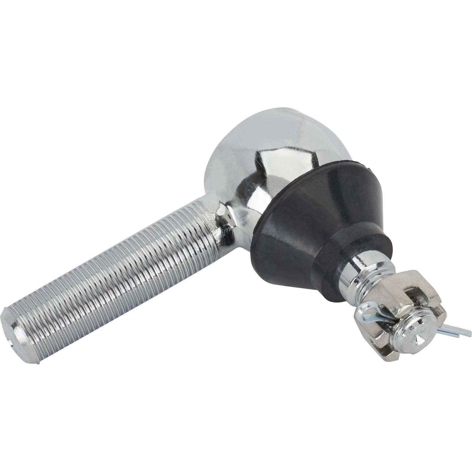 Speedway Chrome Steel Ford Tie Rod End, 11/16-18 RH Thread