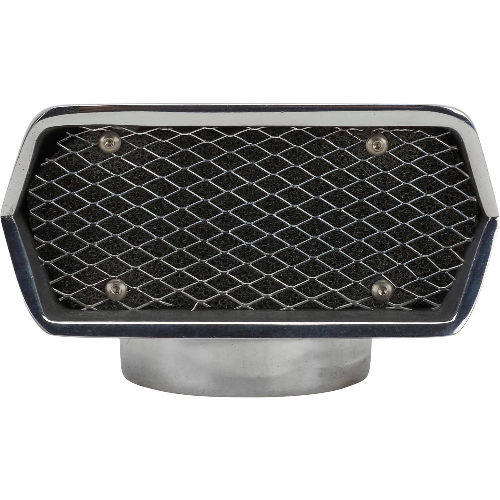 Speedway Two-Barrel Carburetor Air Scoop with Screen