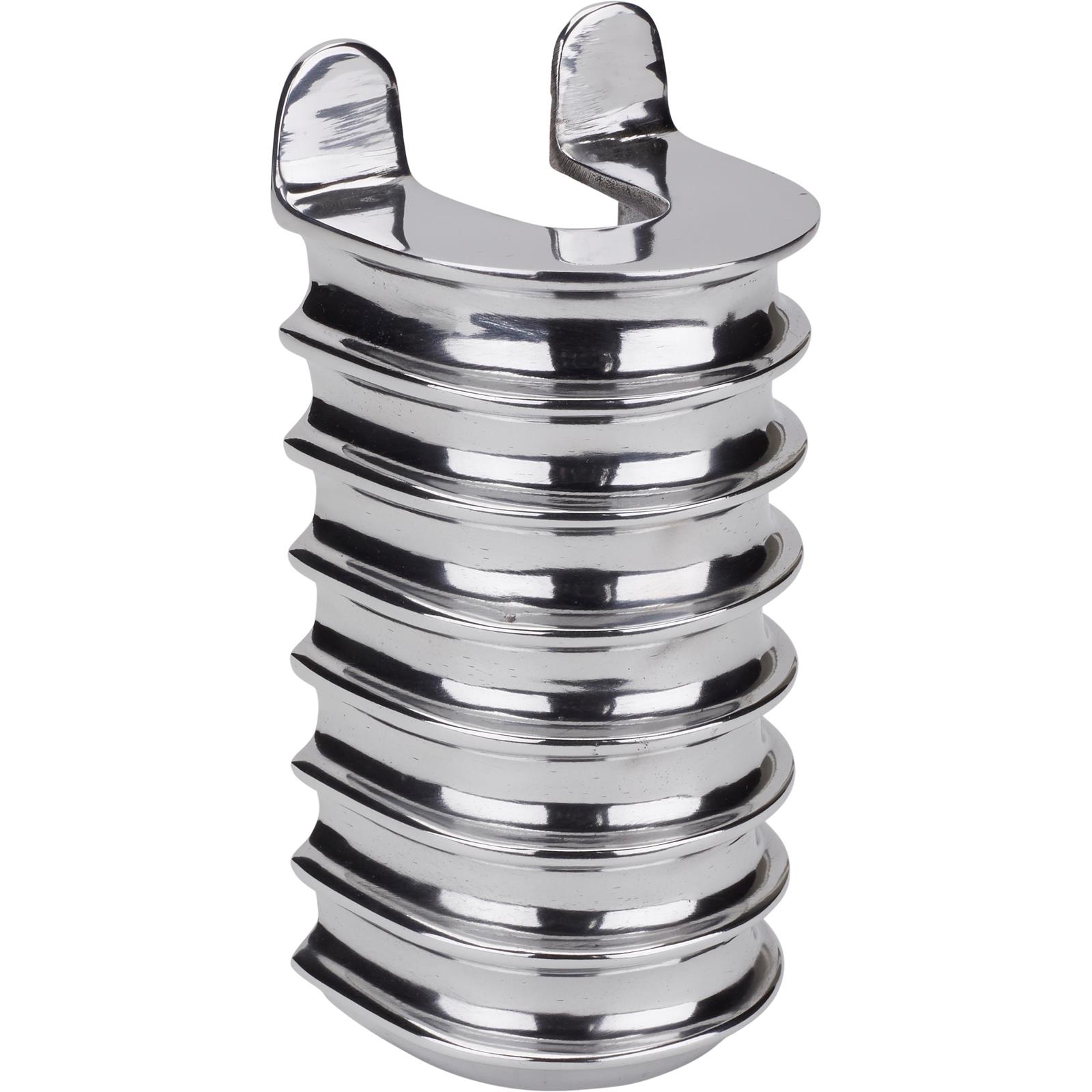 Speedway Finned Aluminum Coil Cover, Firewall Mount