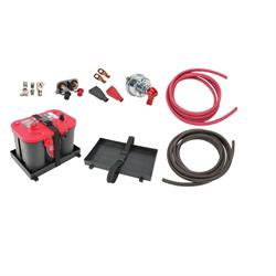 Battery Relocation Kits | Car & Truck Mounted | Speedway Motors Parts ...