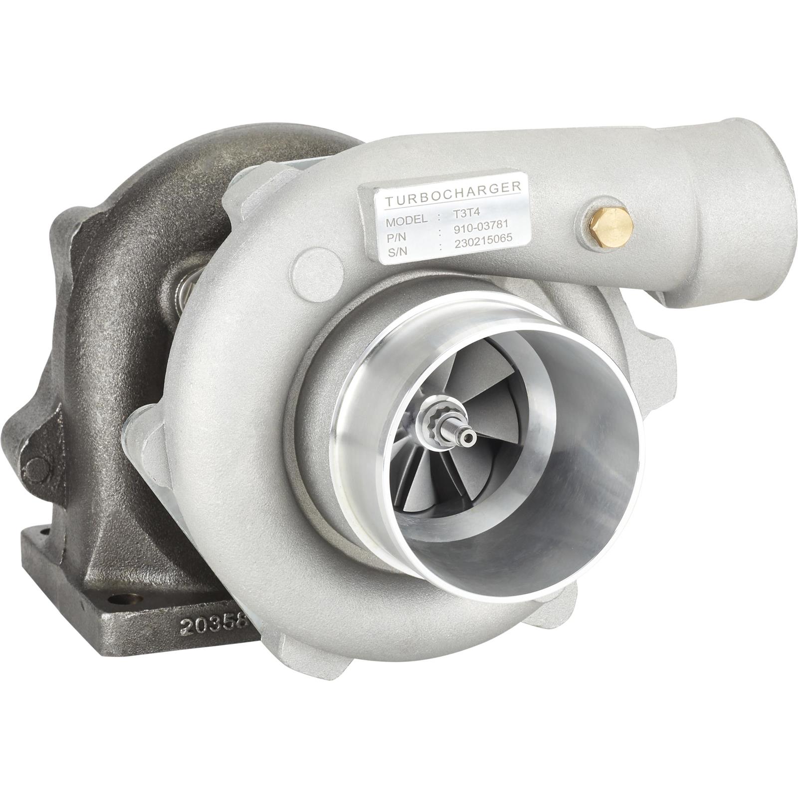 Speedway Motors T3/T4 57mm Turbo .63 AR w/ External Wastegate