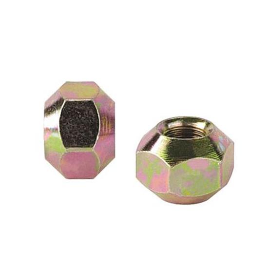 Double Sided Steel Lug Nut, 1/2 RH Fine Thread, Double Taper, 5pc
