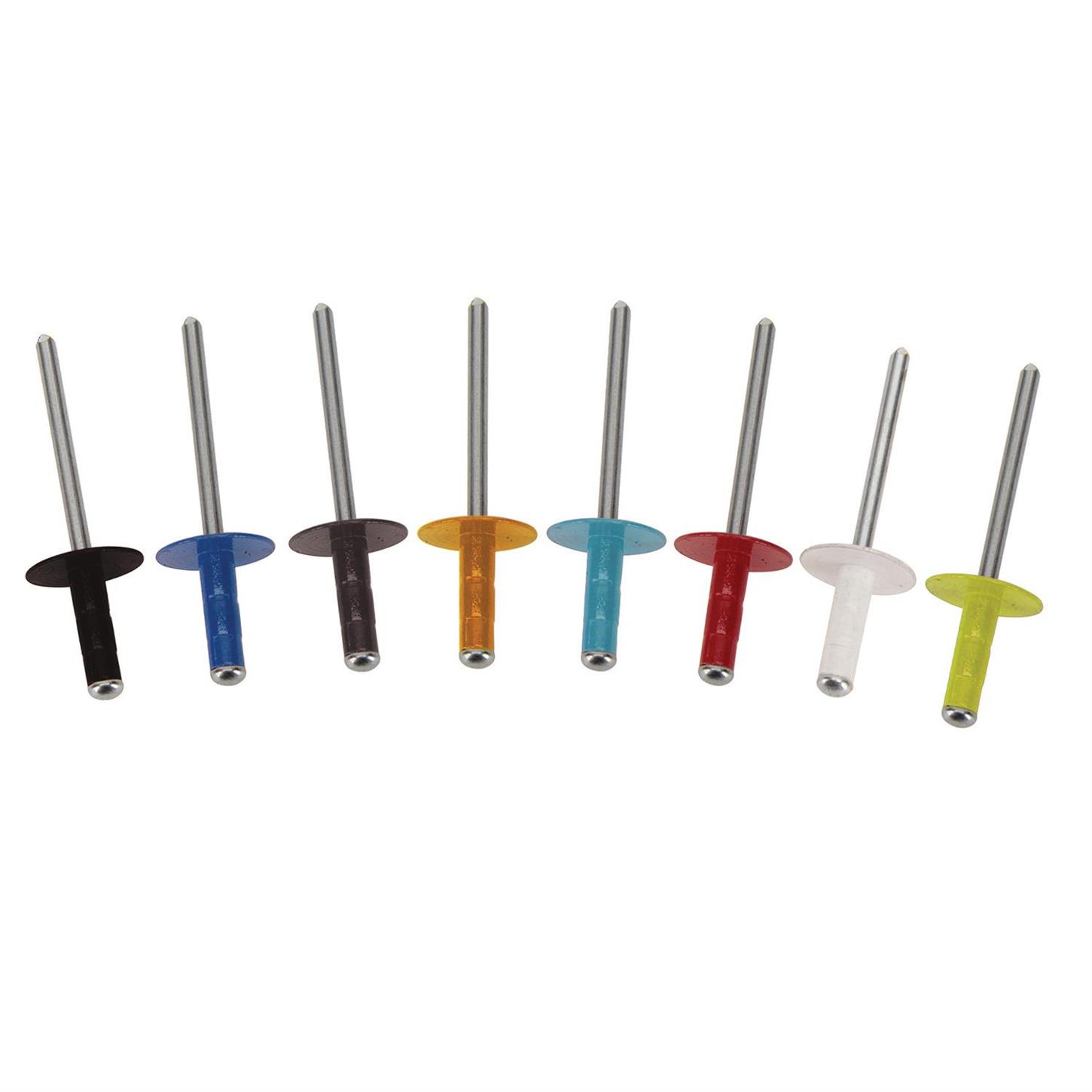 Multi-Grip Rivets, 3/16 Inch, Box of 250, Large