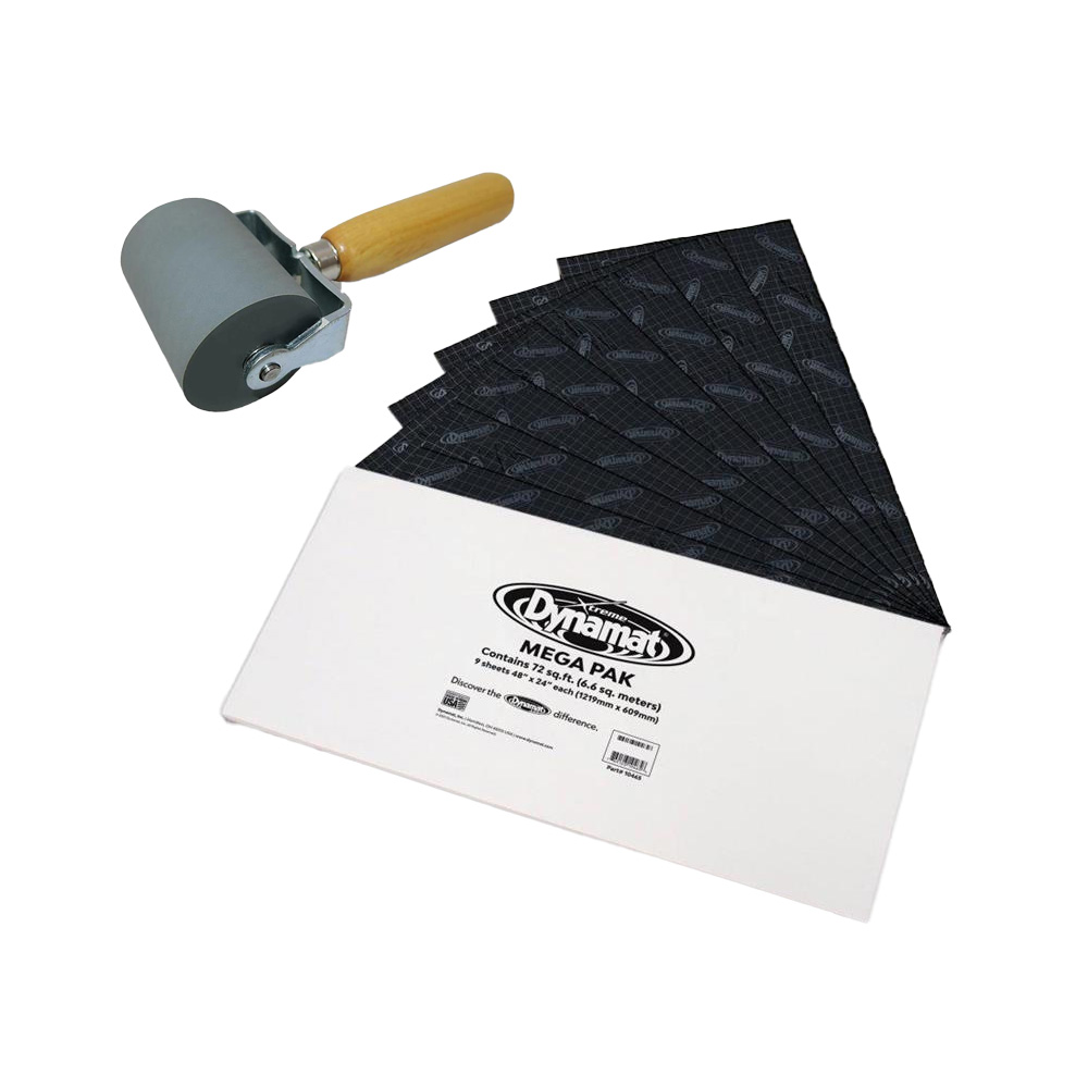 Dynamat Xtreme Mega Pack & 2 Inch Roller