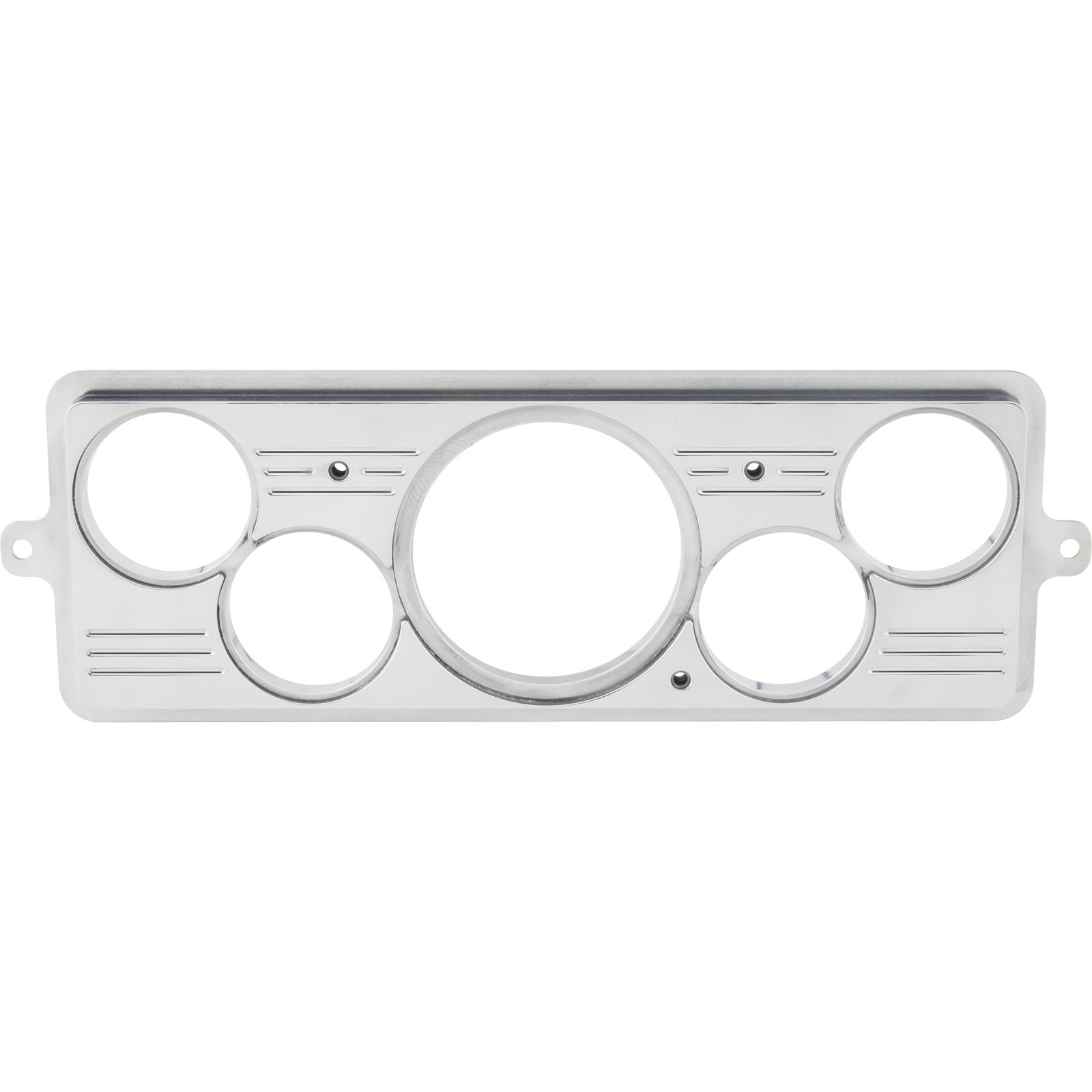 Speedway 1939 Chevy Car 5 Gauge Dash Panel, Polished