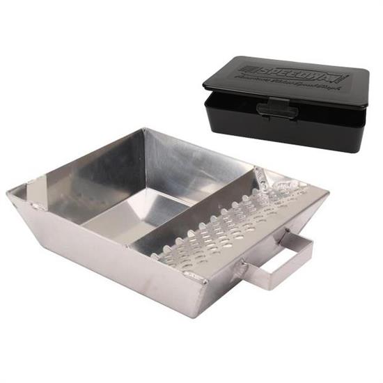Oil Drain Drip Pan & Plastic Gear Storage Box for Quick Change