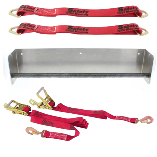 Speedway Strap Hangers,Ratchet Strap, Axle Tie Down & Strap Kit