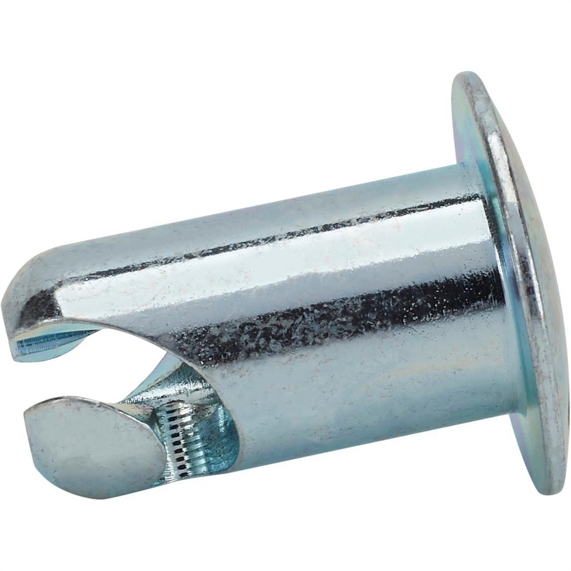 Steel Oval Head Quarter Turn Fasteners, .600 Inch Grip, Pack/10