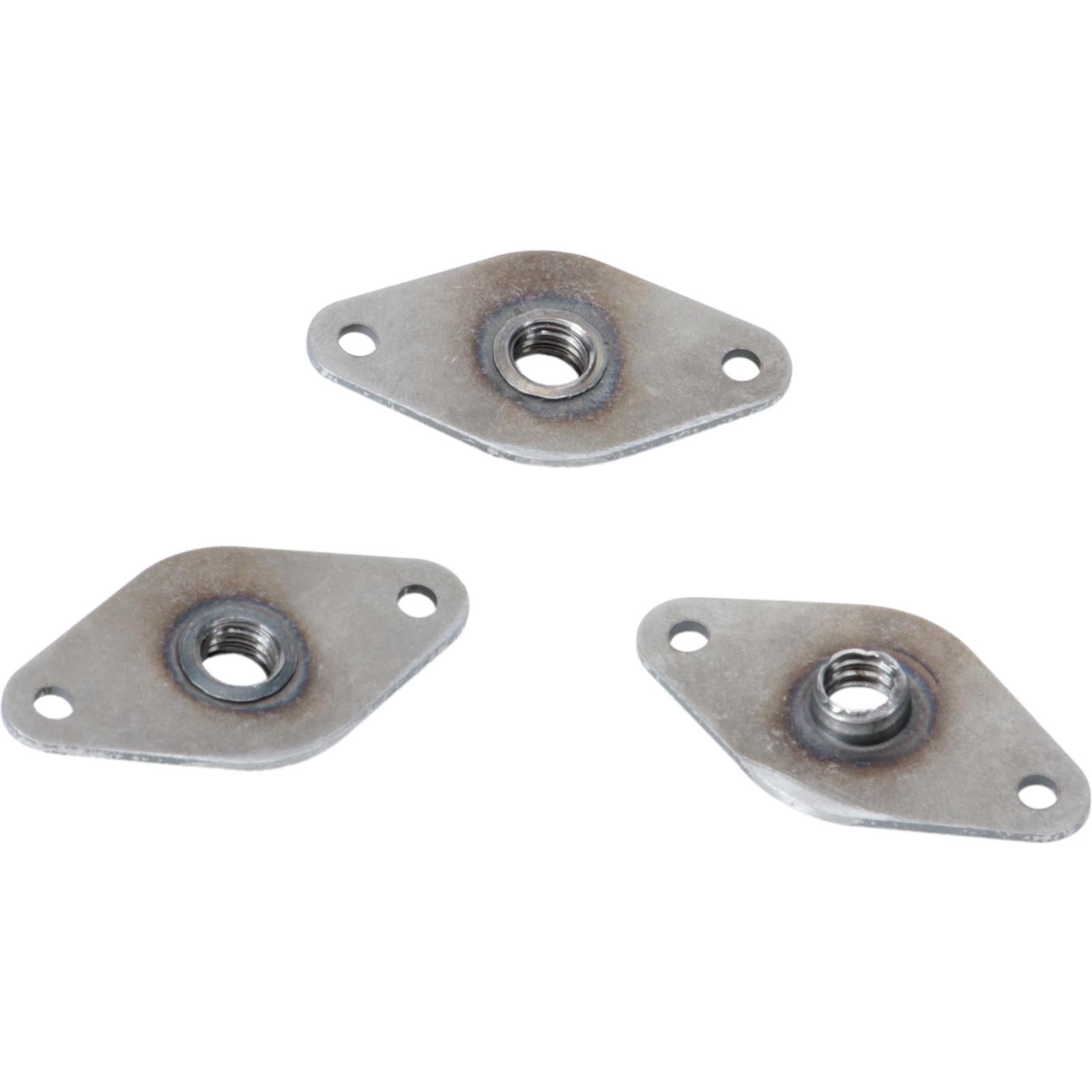 Speedway Motors 1/4-20 Threaded Nut Tabs, Pack of 3