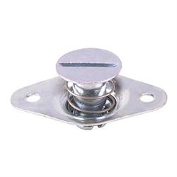 Flush Mount Self-Ejecting 1/4 Turn Fasteners and Springs, Pack/10