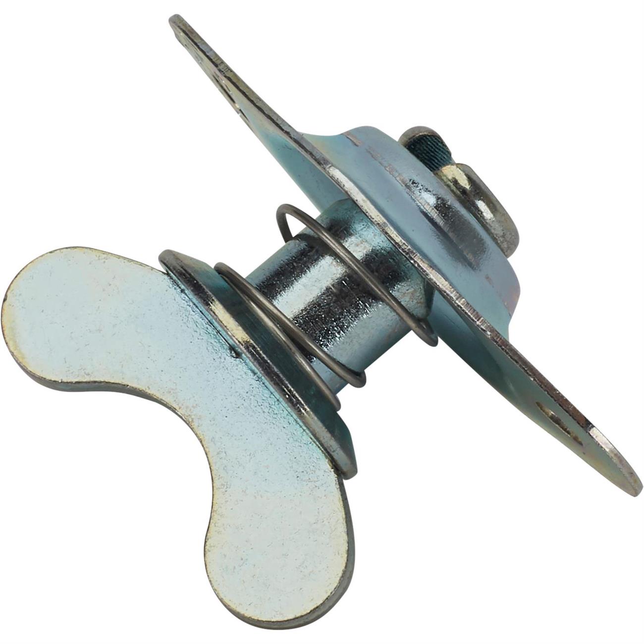 Butterfly Self-Ejecting Quarter Turn Fasteners, .500 In Grip, Pack/10