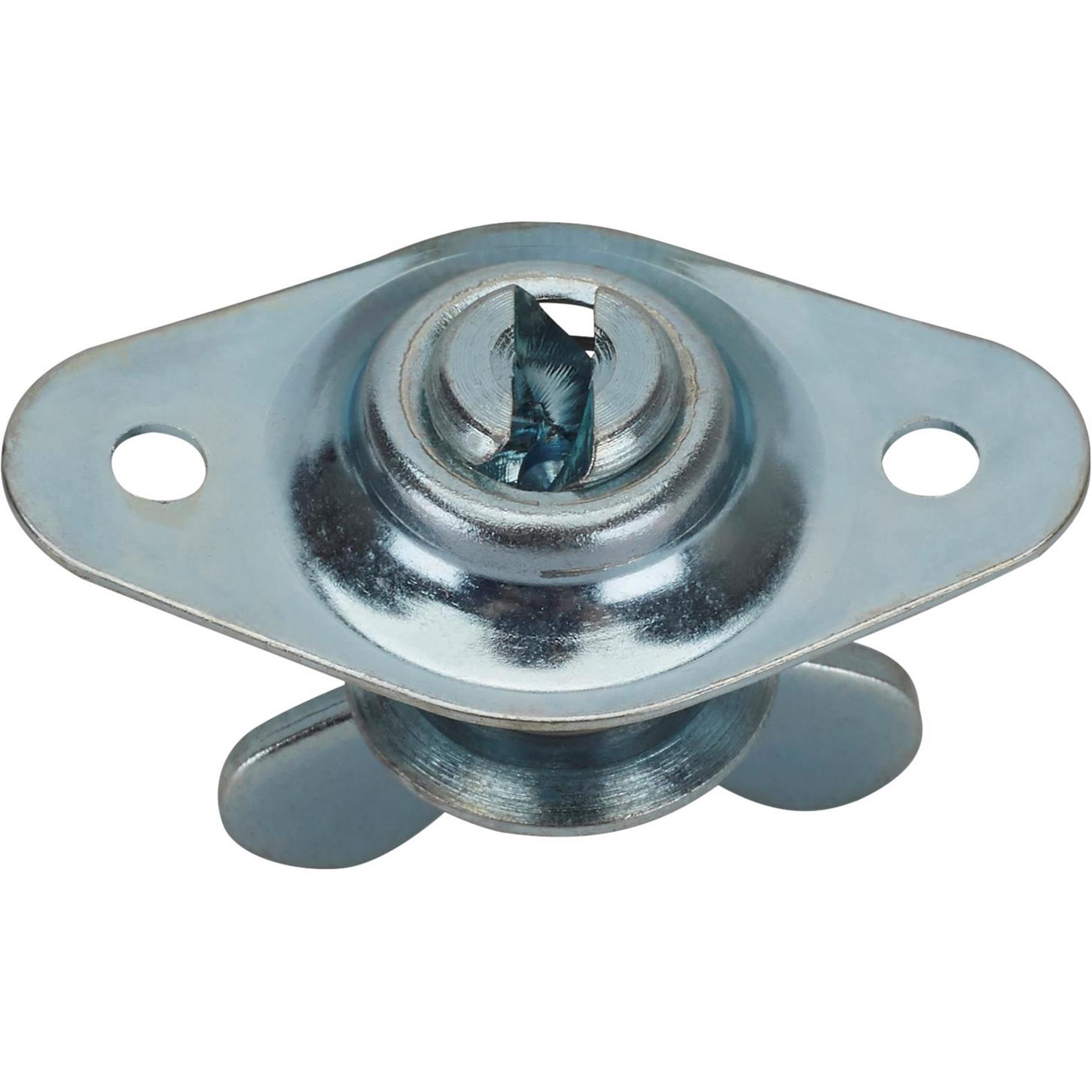 Butterfly Self-Ejecting Quarter Turn Fasteners, .700 In Grip, Pack/10