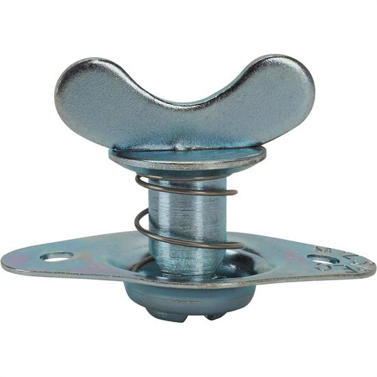 Butterfly Self-Ejecting Quarter Turn Fasteners, .700 In Grip, Pack/10