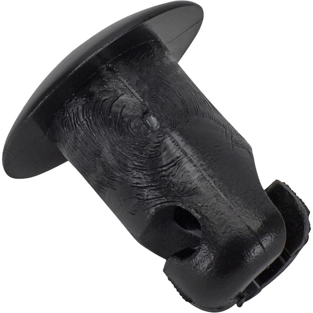 Plastic Oval Head Quarter Turn Fasteners, .500 Inch Grip, Pack/10