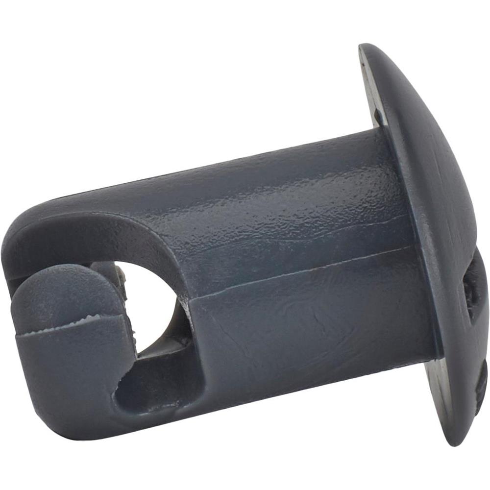 Plastic Oval Head Quarter Turn Fasteners, .500 Inch Grip, Pack/10