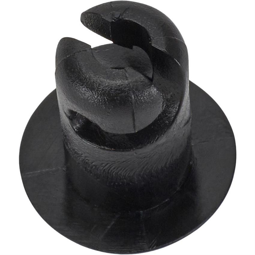 Plastic Oval Head Quarter Turn Fasteners, .500 Inch Grip, Pack/10