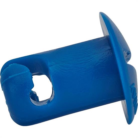 Plastic Oval Head Quarter Turn Fasteners, .500 Inch Grip, Pack/10