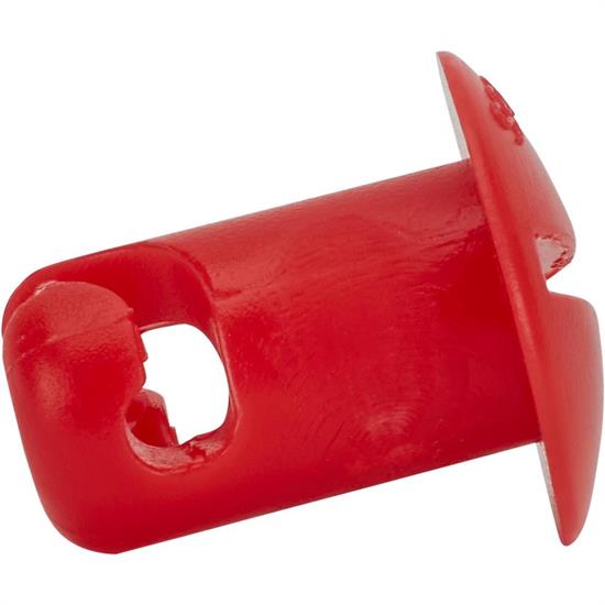 Plastic Oval Head Quarter Turn Fasteners, .500 Inch Grip, Pack/10