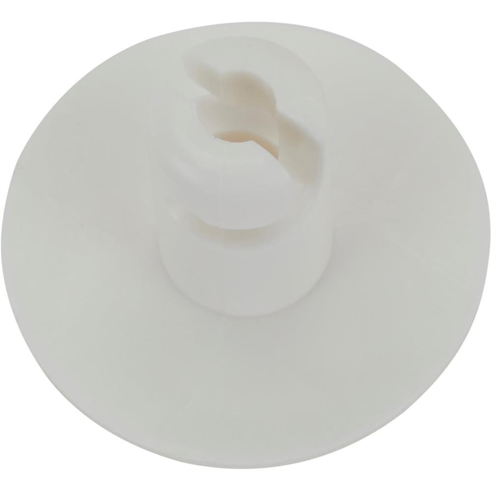 Plastic Large Head Quarter Turn Fasteners, .500 Inch Grip, Pack/10