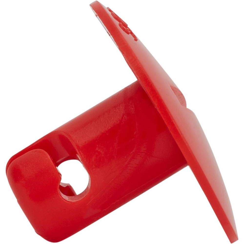 Plastic Large Head Quarter Turn Fasteners, .500 Inch Grip, Pack/10