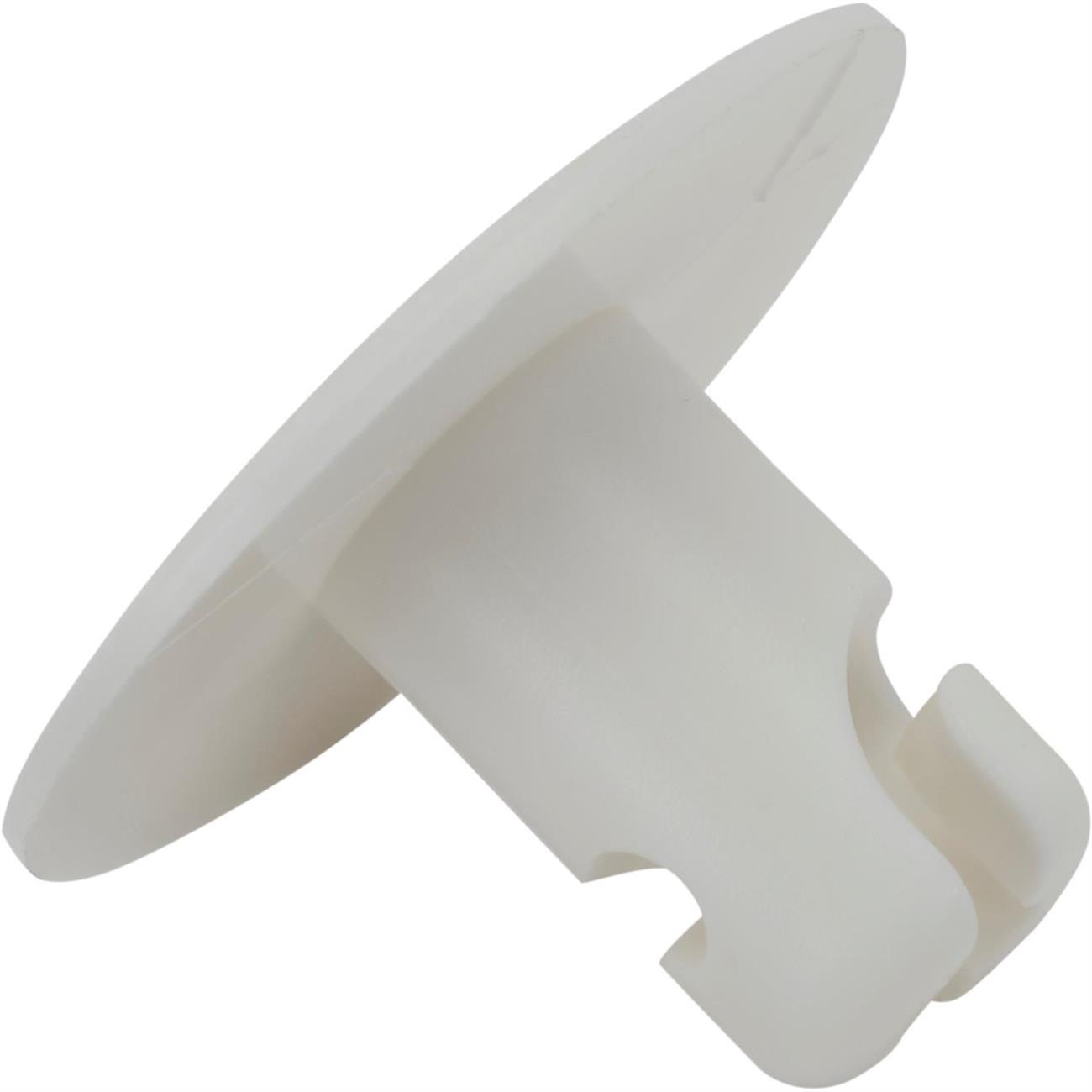 Plastic Large Head Quarter Turn Fasteners, .500 Inch Grip, Pack/10