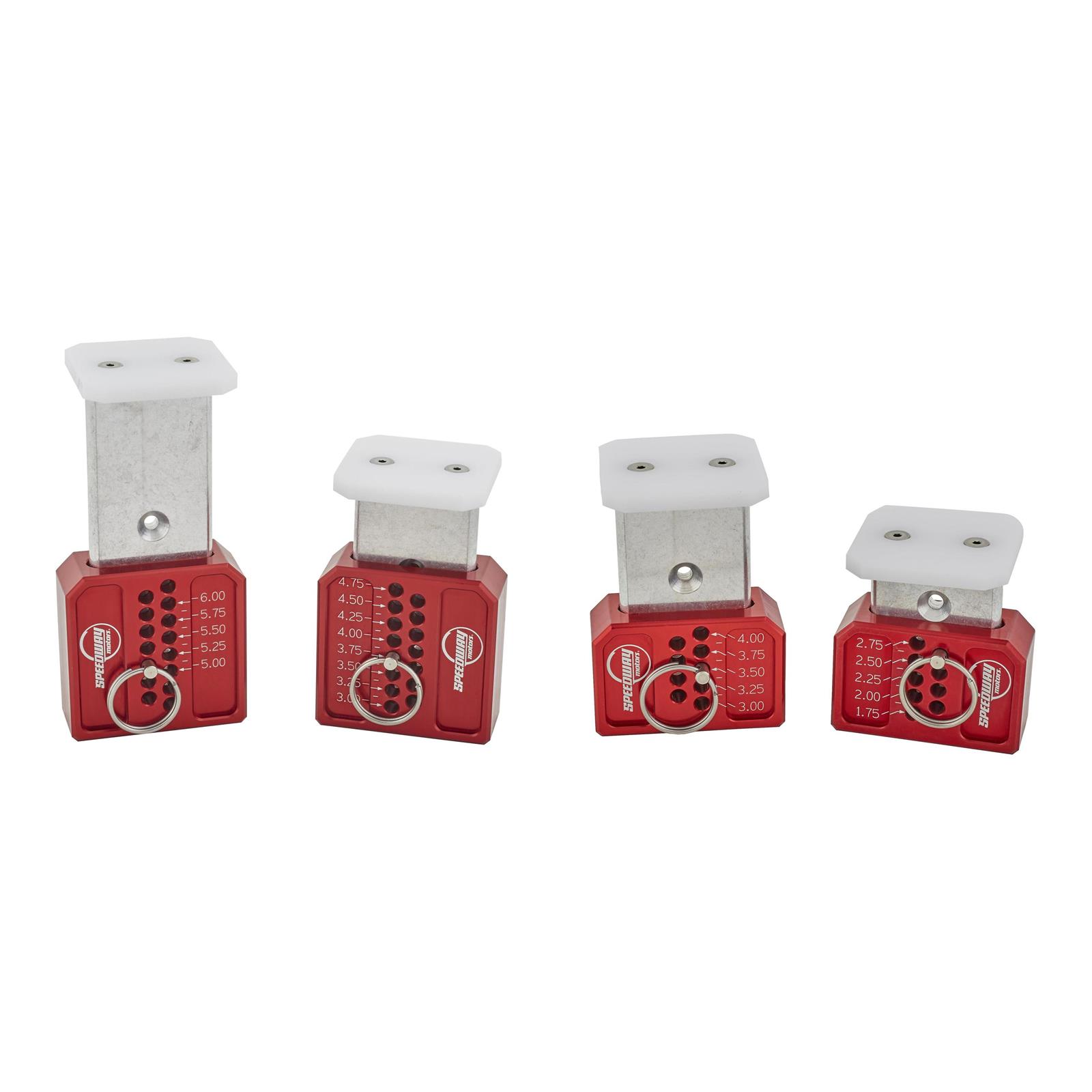 Pro Adjustable Set Up Blocks, 1-3/4 to 4 & 3 to 6 In