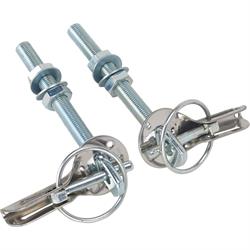 Hood Pins with Captive Clips