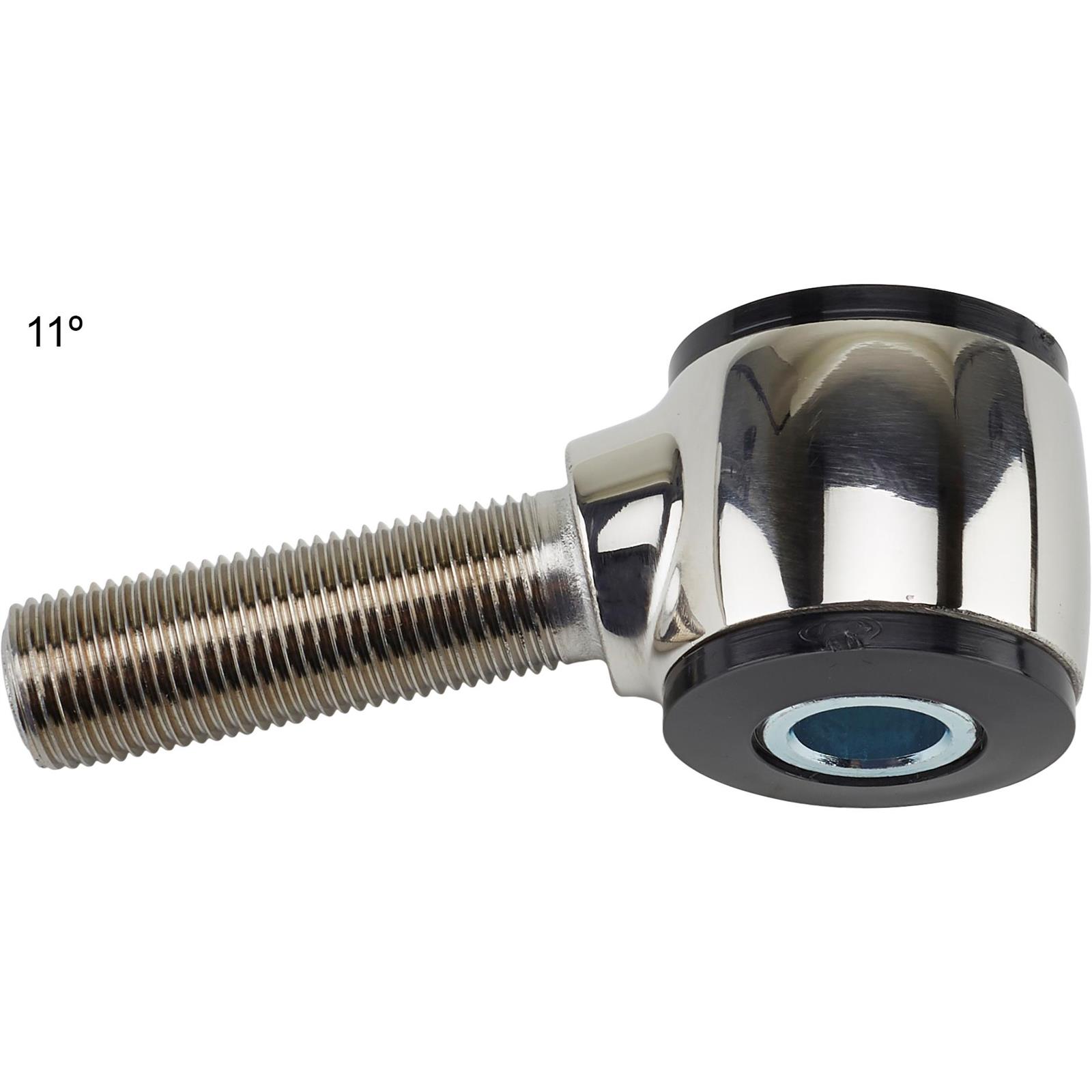 Speedway Stainless Steel 4-Bar Rod Ends, 5/8-18 RH Thread, Polished