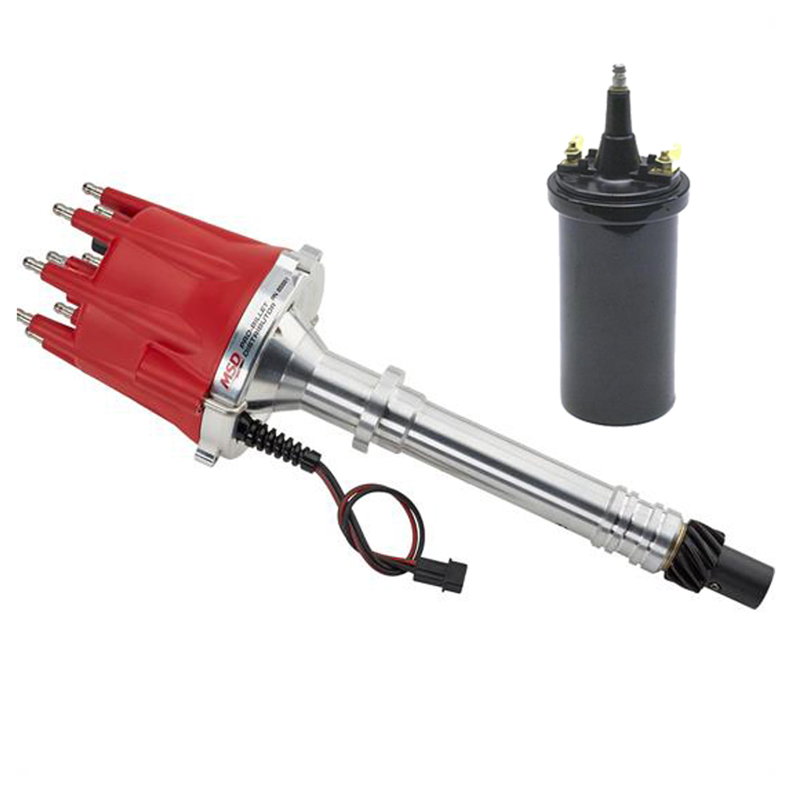 MSD Chevy Billet Distributor and Electronic Ignition Coil