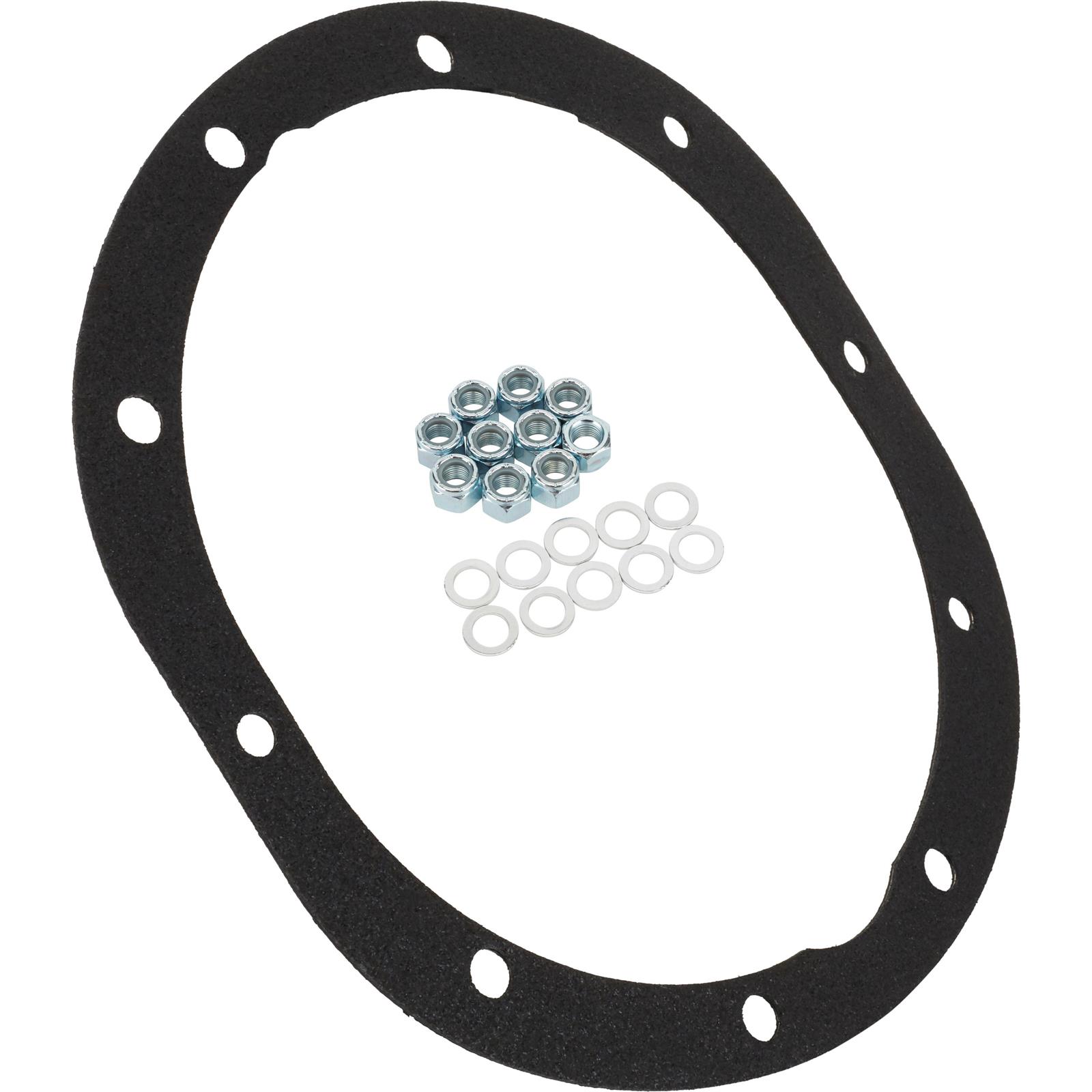 Ford 9 Inch Rearend Axle Housing Gasket with Nuts