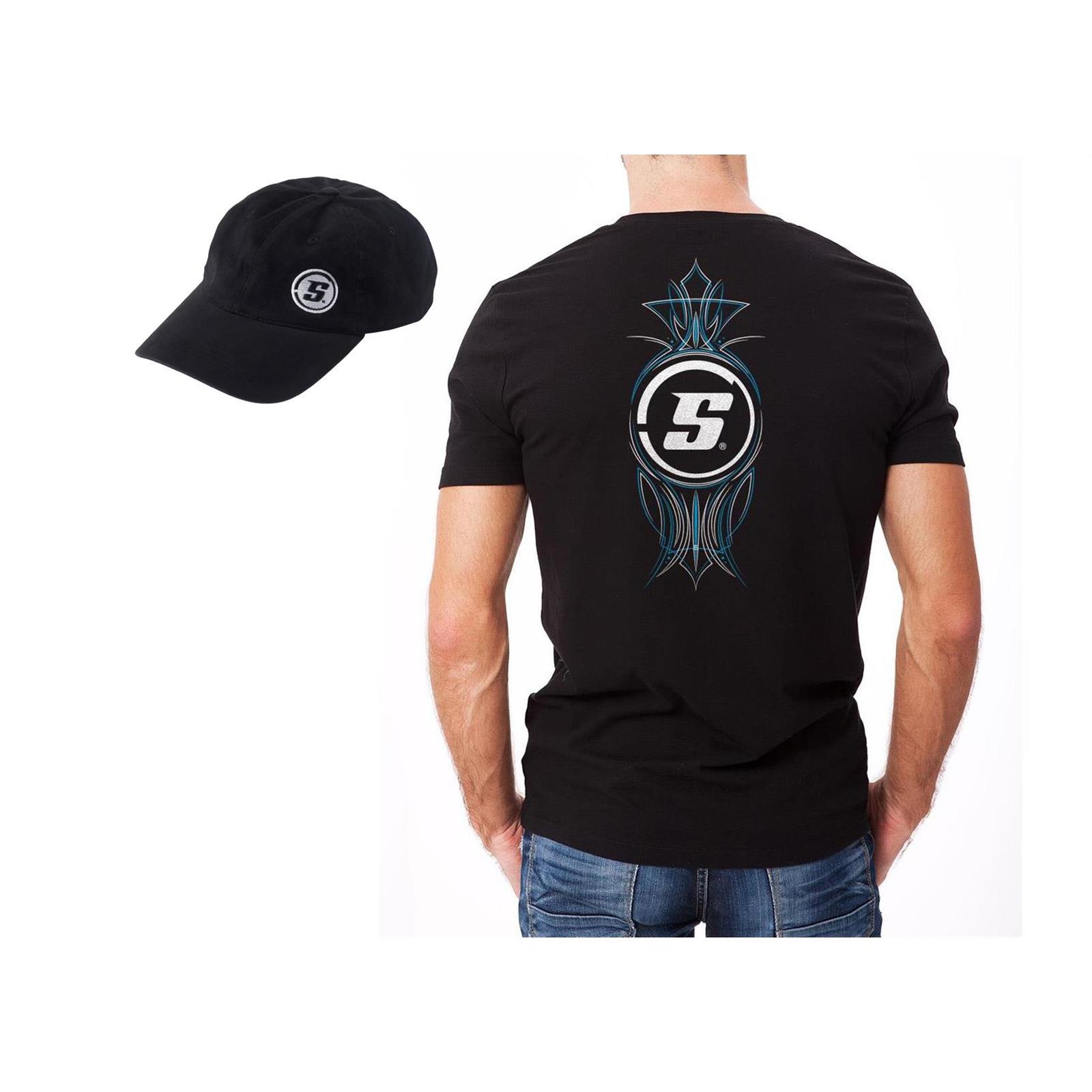 Speedway Motors Classic Embroidered Hat and Pinstripe T-Shirt