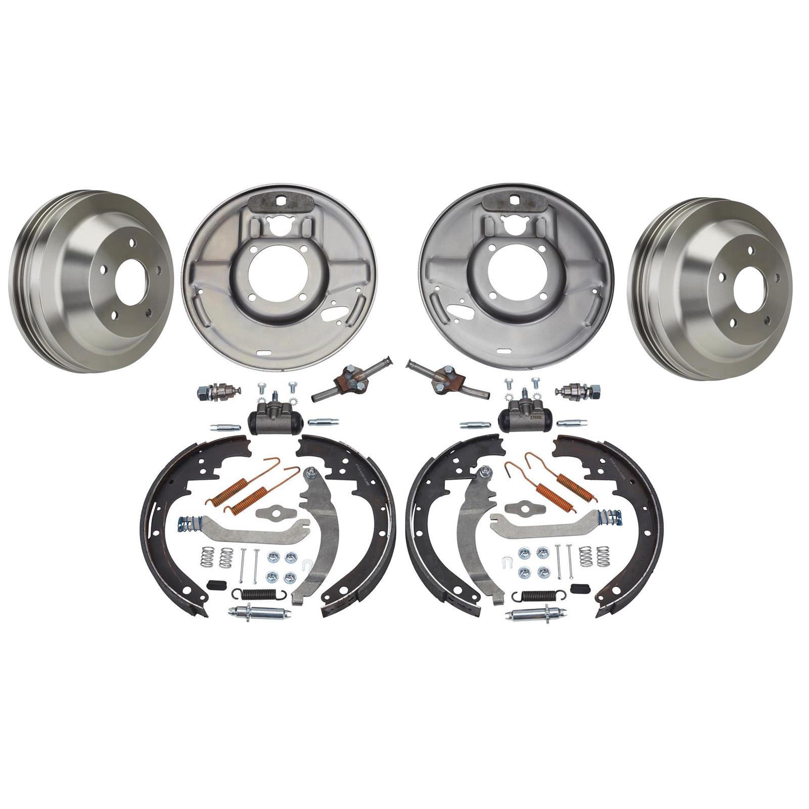 1937-48 Ford Rear Bendix Style Drum Brake Kit, 1-1/2 Inch