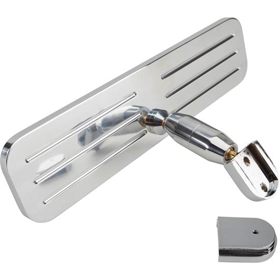 Speedway Ball Milled Billet Aluminum Interior Rear View Mirror