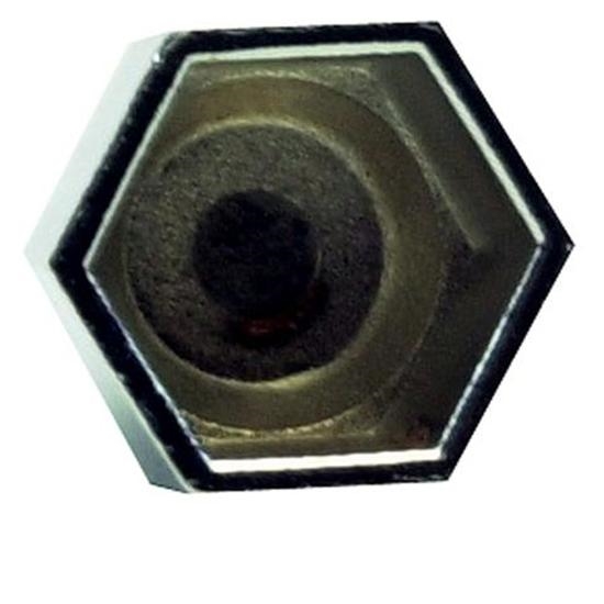 Flathead Ford V8 Intake Manifold Chrome Acorn Nut Covers, 9/16 Nuts