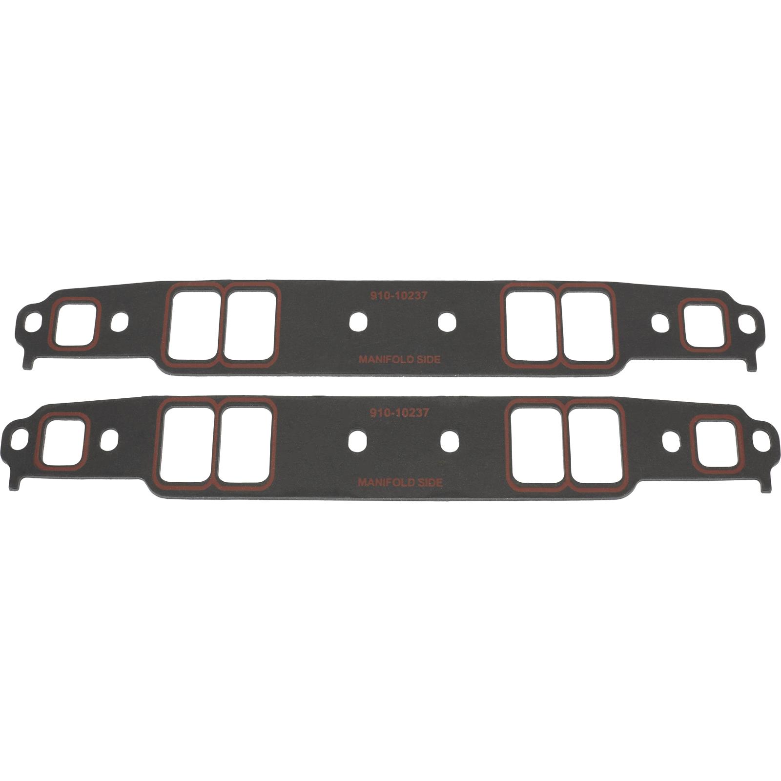 Speedway S/B Chevy Intake Gasket Set, 1205 Style, 1/8 Inch Thick