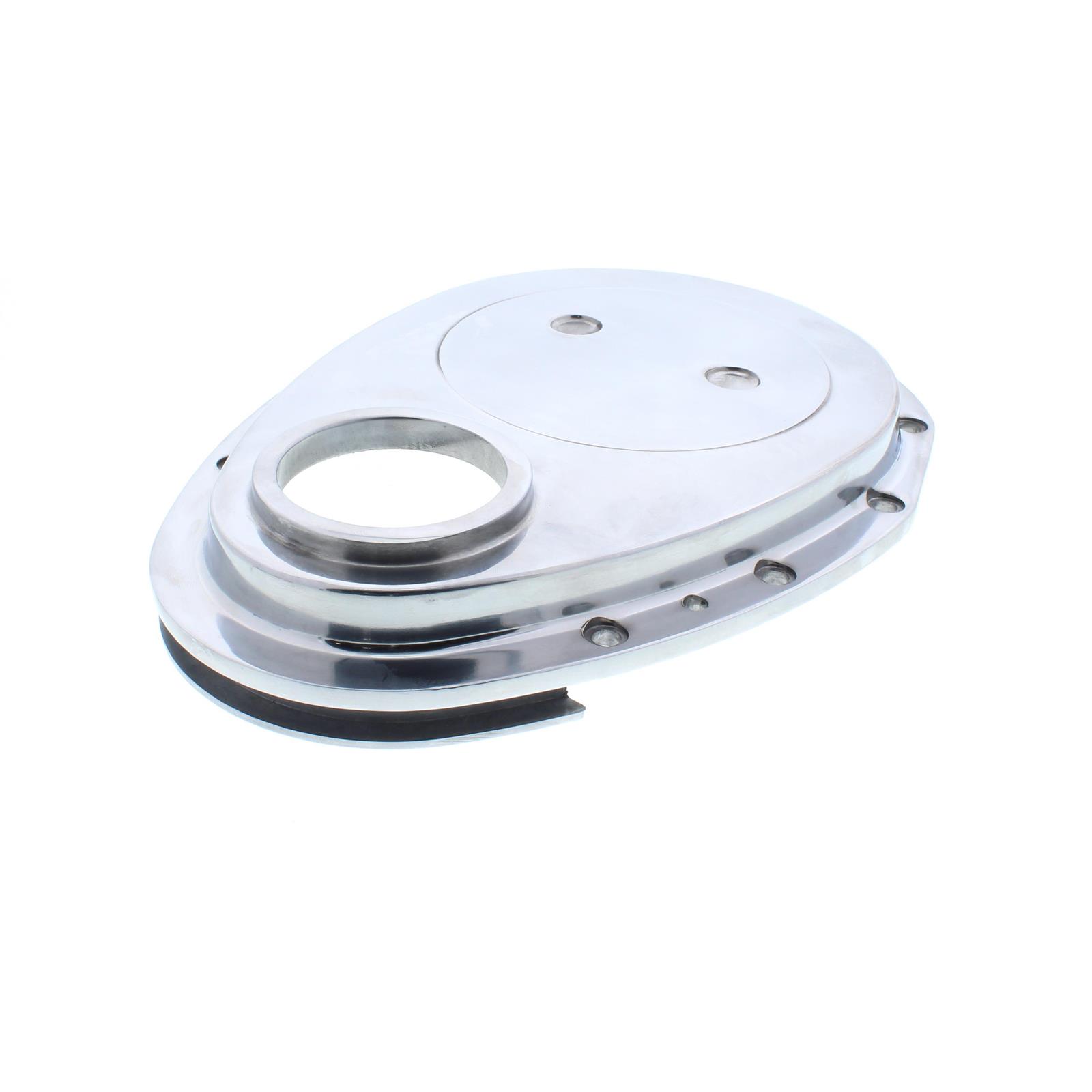 Billet-Style Small Block Chevy Aluminum Front Cover