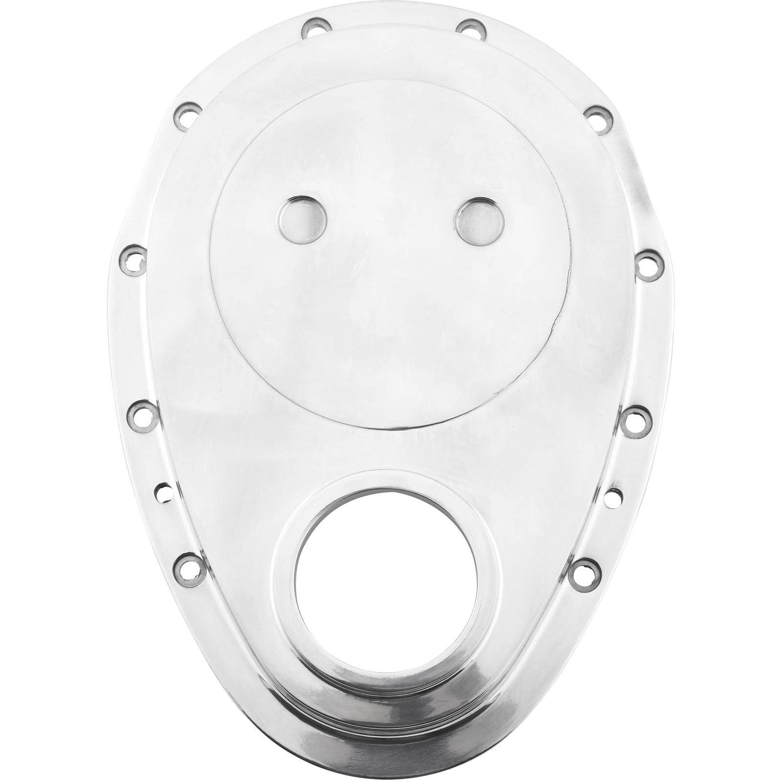 Billet-Style Small Block Chevy Aluminum Front Cover