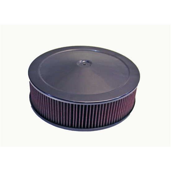Garage Sale - Black Air Cleaner w/Washeble Filter, 14x4 Inch