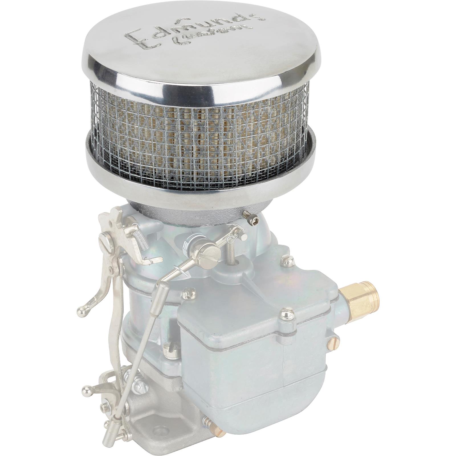 Edmunds Custom Air Cleaner, Short, 2-5/8 Inch Neck