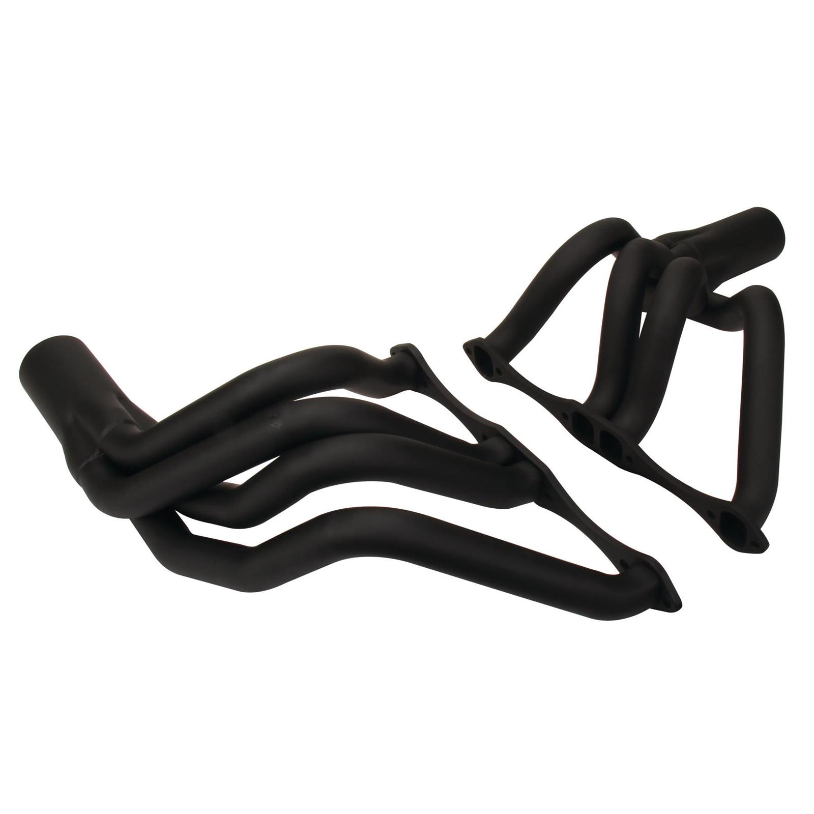 Speedway Mid-Length Modified Racing Headers, Raw Finish