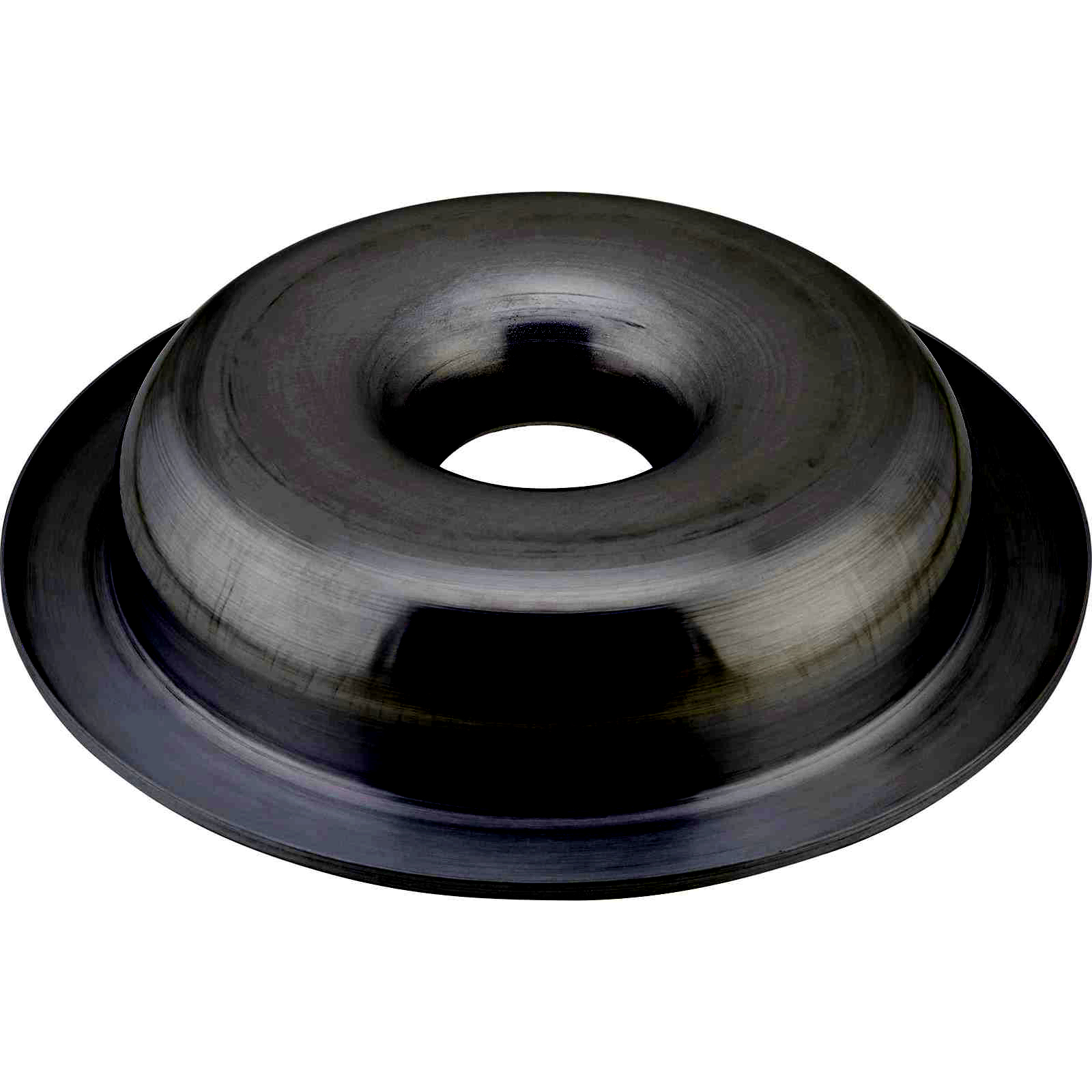 14 Inch Low Profile 2 Barrel Rochester Air Cleaner Base, Black