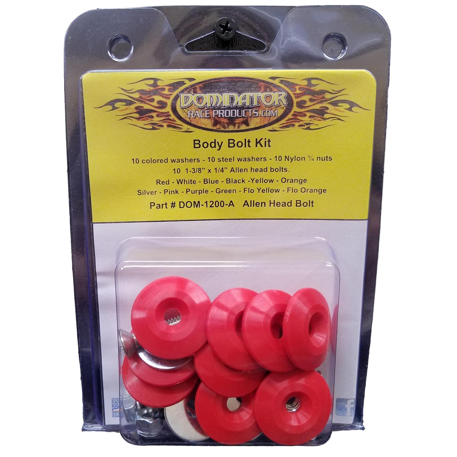 Dominator Allen Head Body Bolt Kit