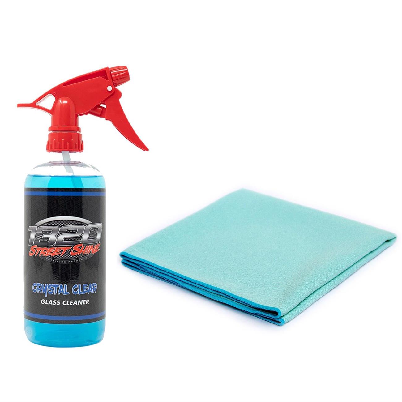 1320 Video Glass Cleaning Towel Kit