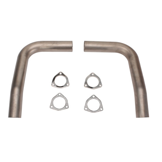 Tight-Tubes Block Hugger Header Extension Kit, Stainless Steel