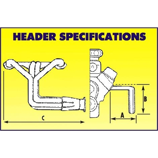 Fenton® 1936-1959 Chevy 216/235/261 6-Cylinder Cast Iron Headers
